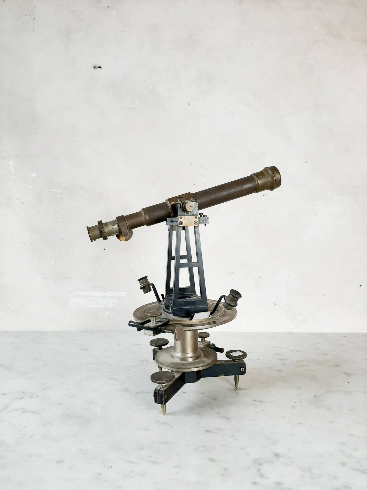 Oud messing navigatie instrument - Piet Jonker