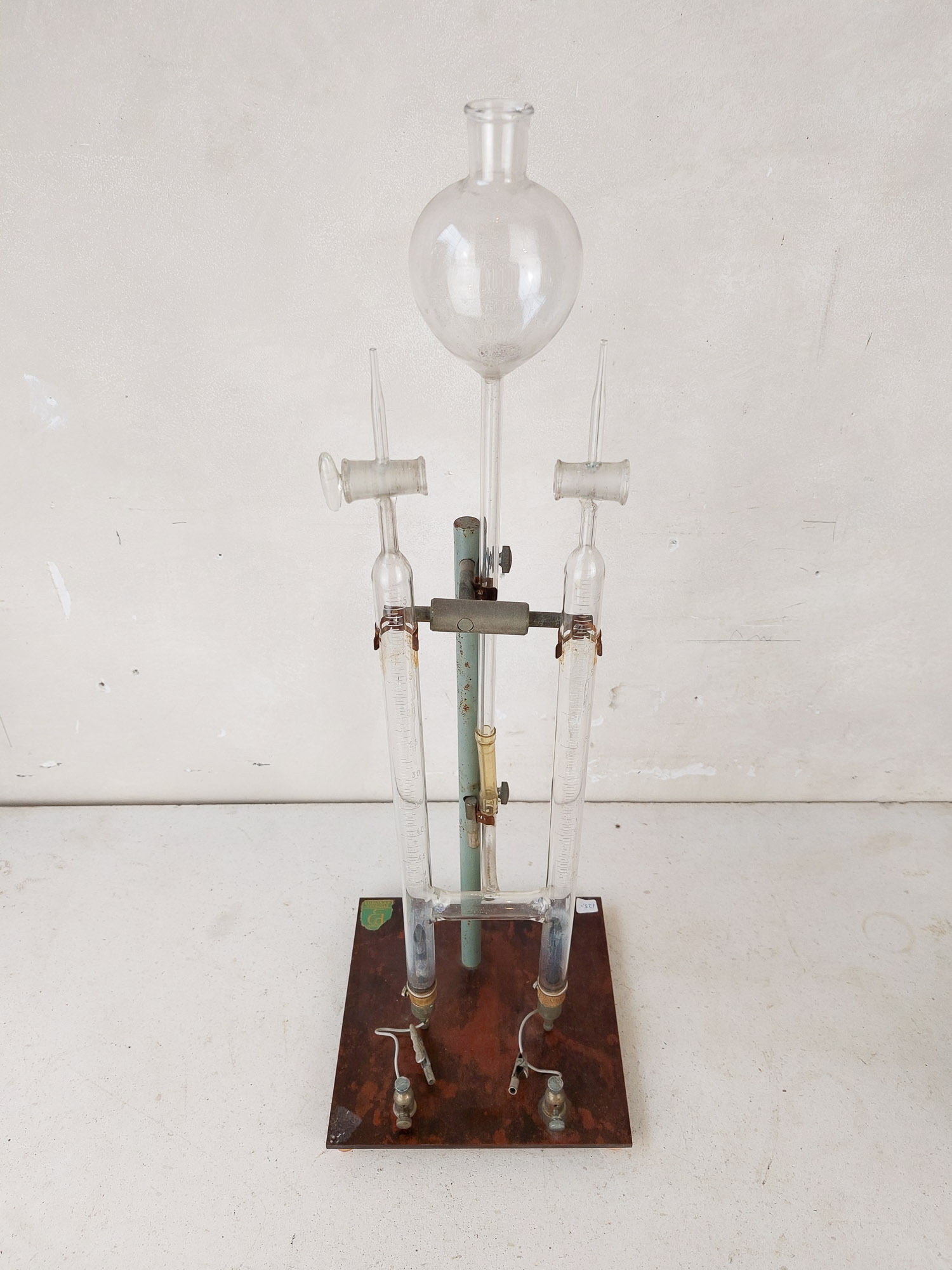 Oud elektrolyse toestel van Hoffman - Piet Jonker