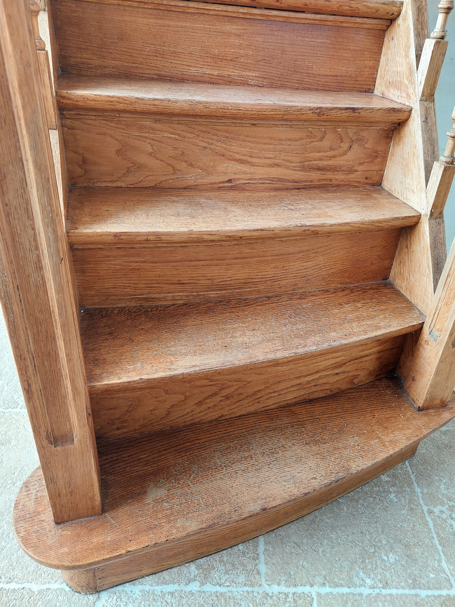 Oude houten trap - Piet Jonker